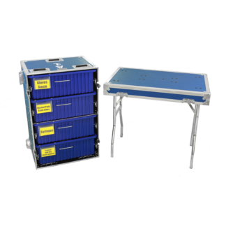 Medical Organizer w/ 4 Drawers & Table - VeriCor, LLC